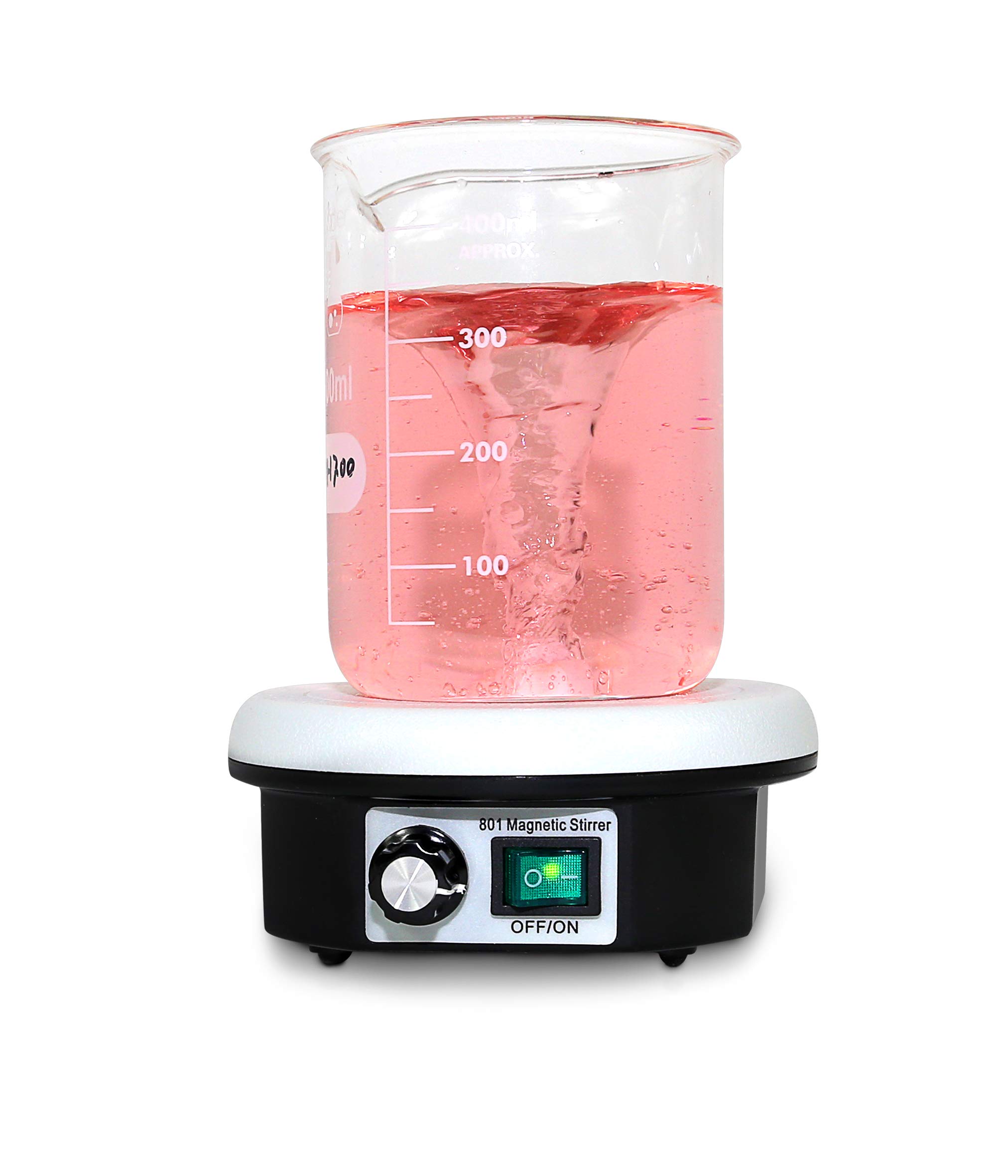 Apera Instruments AI2801 Powerful Magnetic Lab Stirrer / Stir Plate, Speed Range: 0-2300 rpm, Max Stirring Capacity: 3000ml