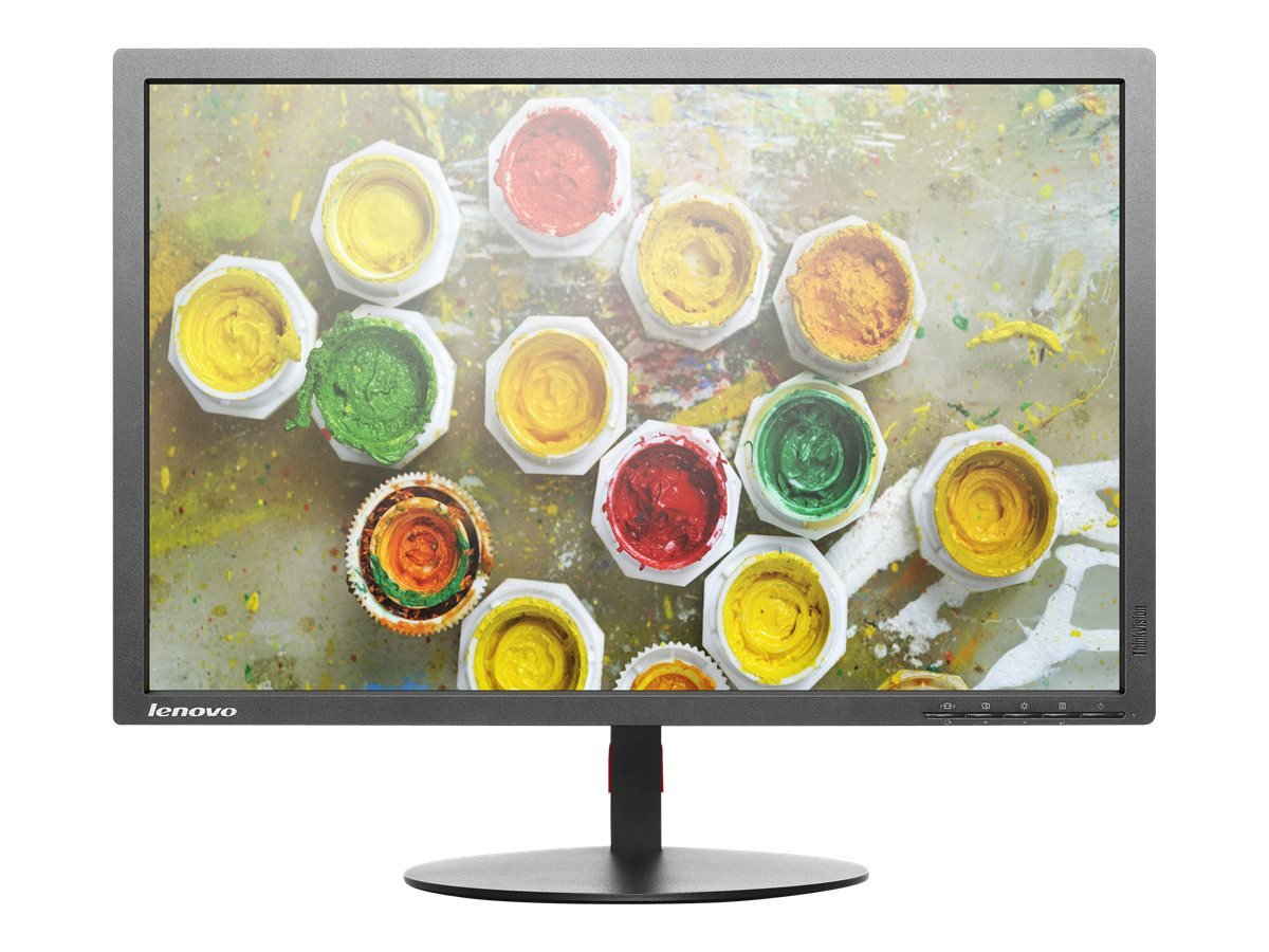 Lenovo 60C9MAR1US ThinkVision T2454p 24'' LED-Backlit LCD Monitor, Black