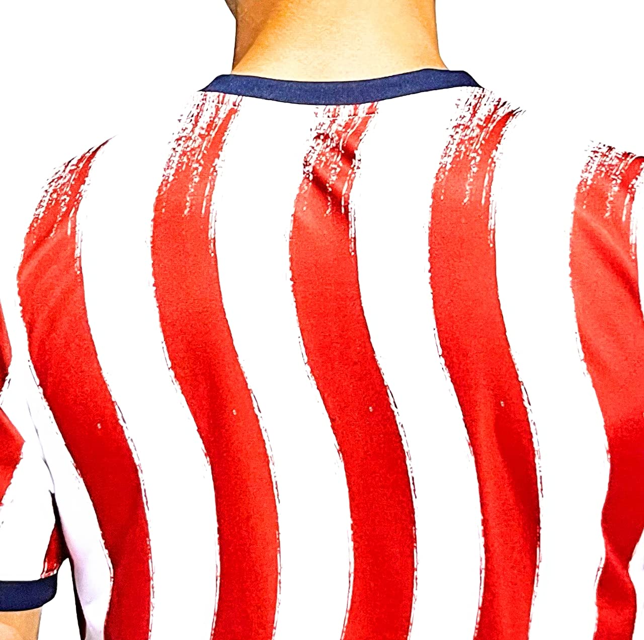 adidas mens 20/21 MLS Prematch Shirt Americana White/Red/Collegiate Navy Large