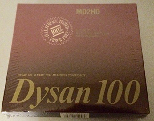 Dysan 100 5.25 MD2HD 96 TPI 10 Disks