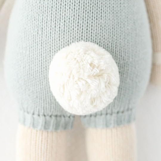 cuddle + kind Henry The Bunny Little 13" Hand-Knit Doll – 1 Doll = 10 Meals, Fair Trade, Heirloom Quality, Handcrafted in Peru, 100% Cotton Yarn