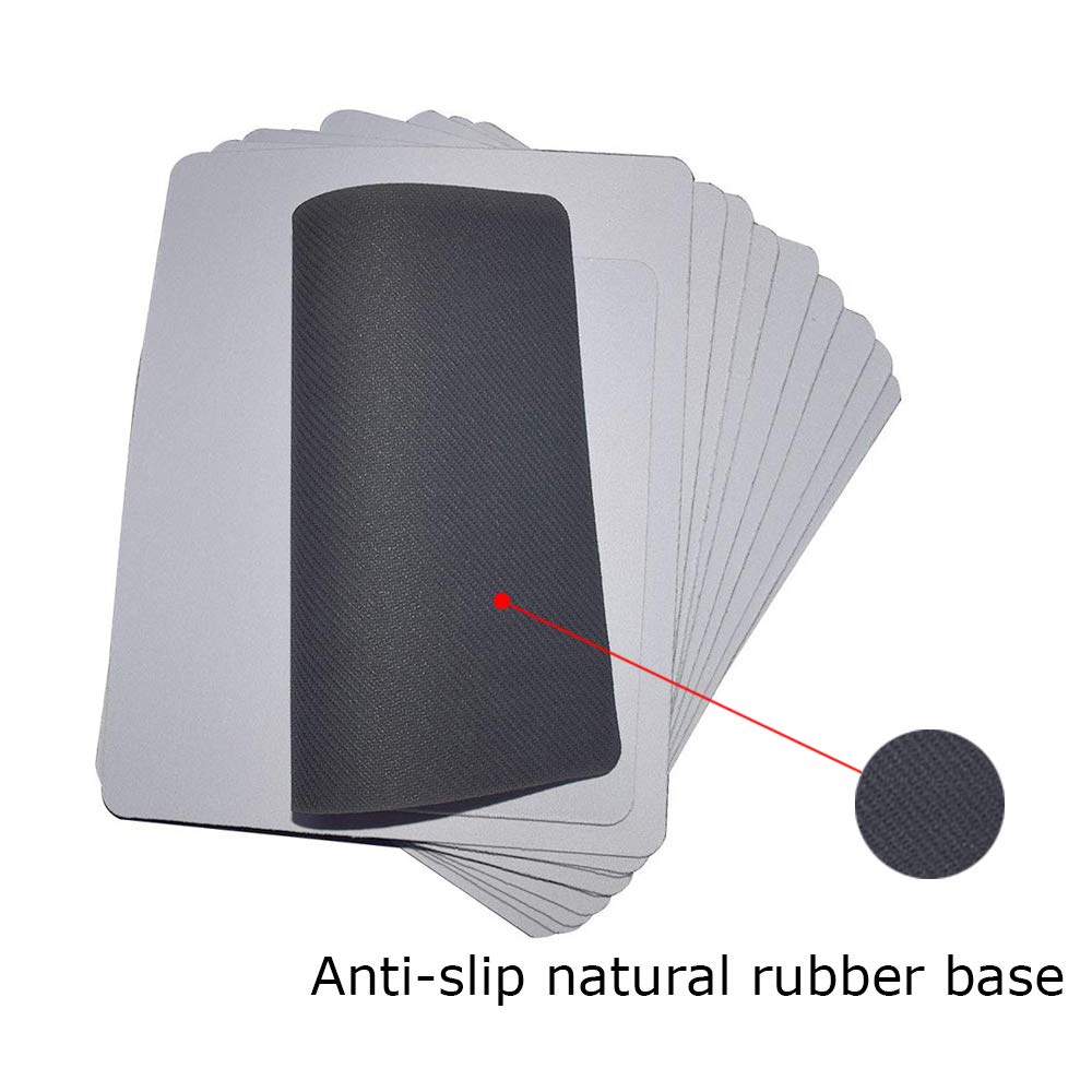 9 PCS Blank Mouse Pad for Sublimation Transfer Heat Press Printing Crafts 240X200X3mm