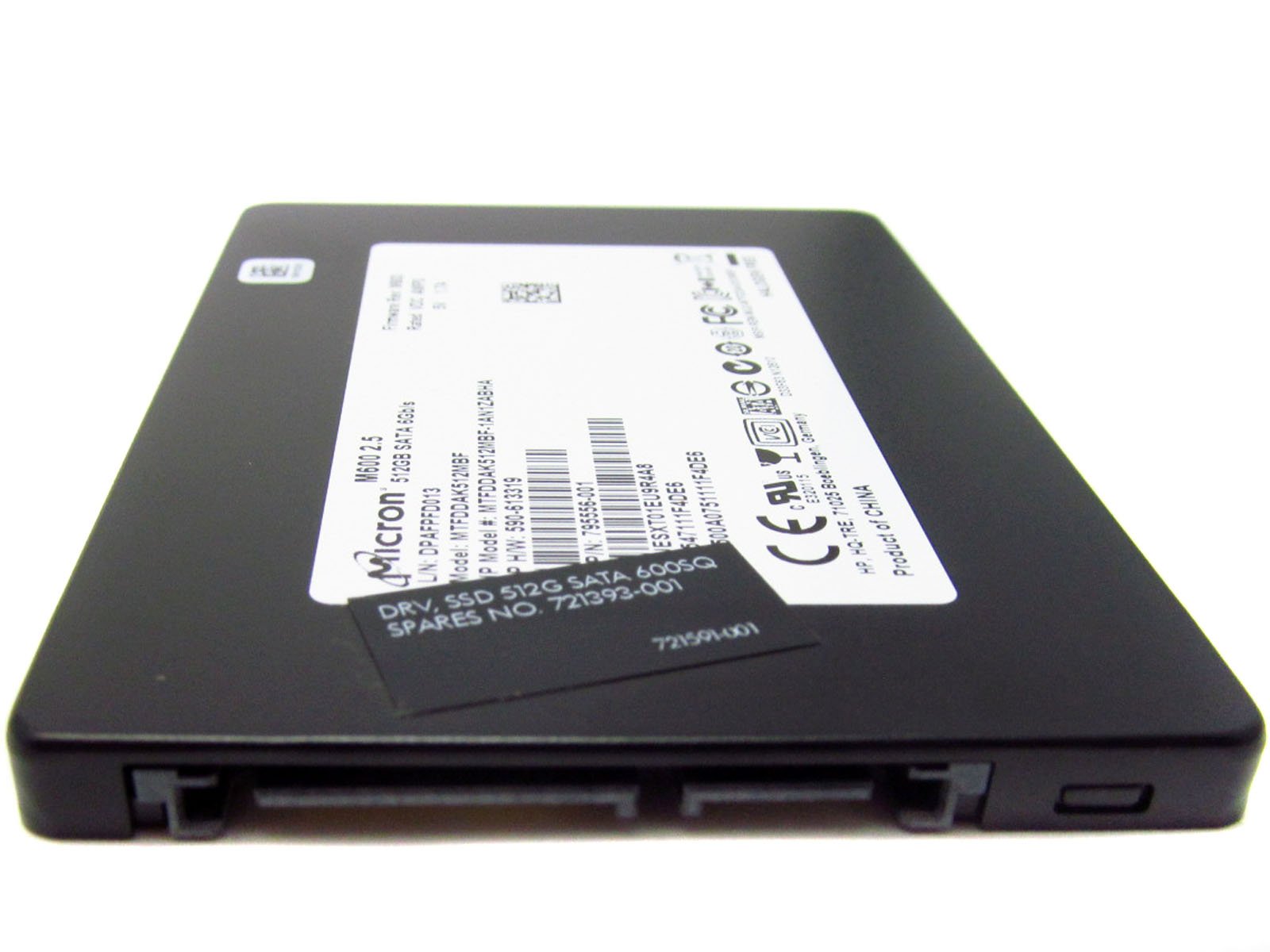 Micron M600 512GB 2.5-Inch SSD 6.0 Gb/s 5V, 0C to +70C, 560 MB/s Read, 510 MB/s Write, Random Read (4k Transfer) up to 100,000 IOPS, Micron PN: MTFDDAK512MBF-1AN12ABYY
