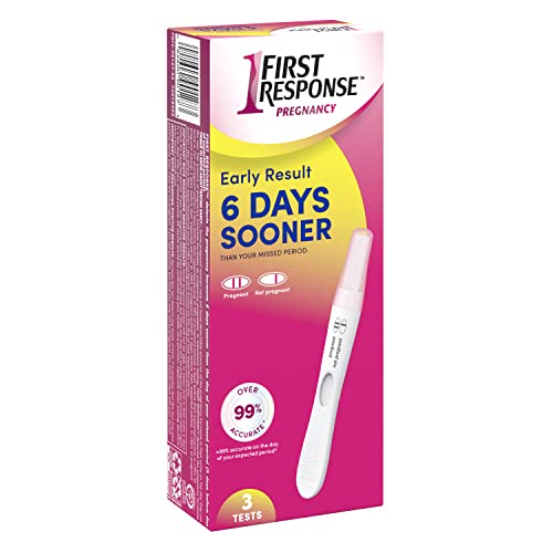 First Response Early Result Pregnancy Test, 3 Count (Packaging & Test Design May Vary)