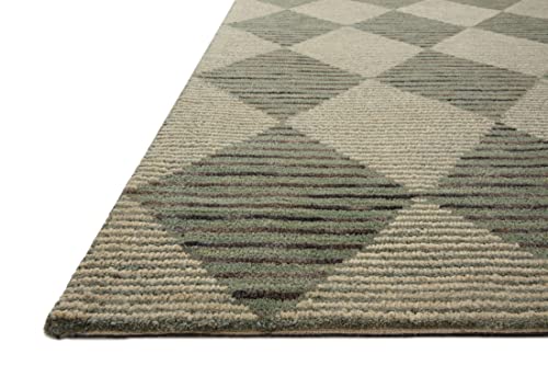 Chris Loves Julia x Loloi Francis Collection FRA-01 Spa / Granite 5'-0" x 7'-6" Area Rug