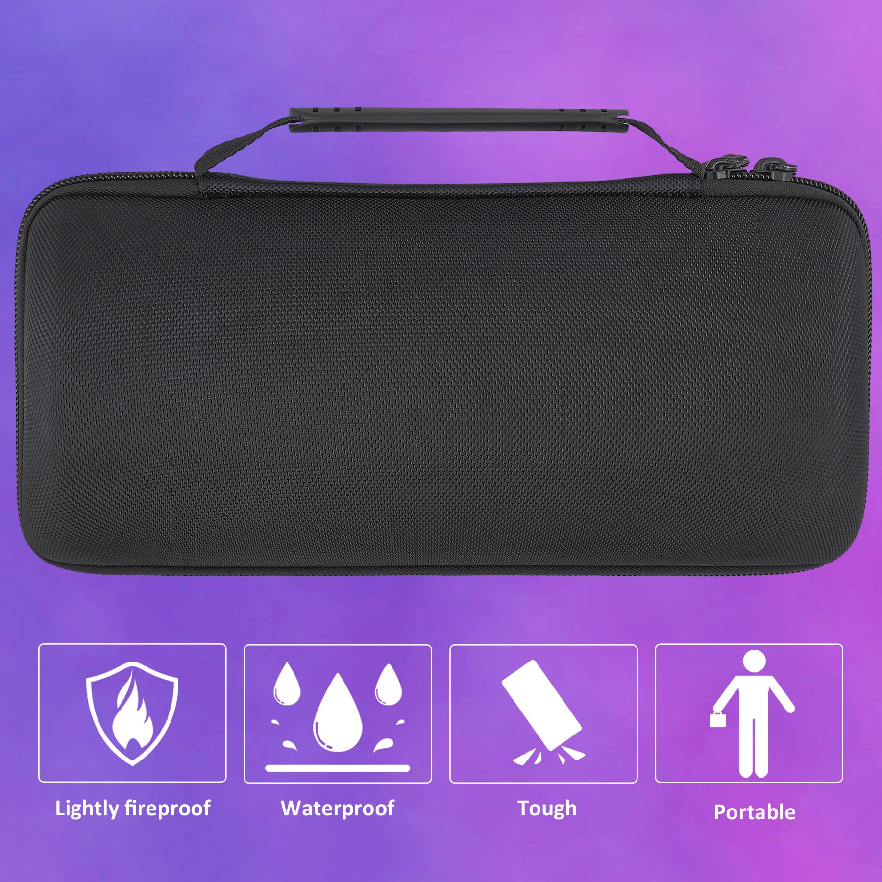co2CREA Hard Case Compatible with Anker Soundcore Glow Portable Speaker