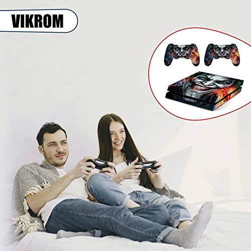 Joker Vinyl Skins Ps4 Controller Skin - One Skin Console Sticker One Games Console Skins Protective Vinyl Skin Decal - One Skins for Console Avenger Stickers Ps4 Controller Sony