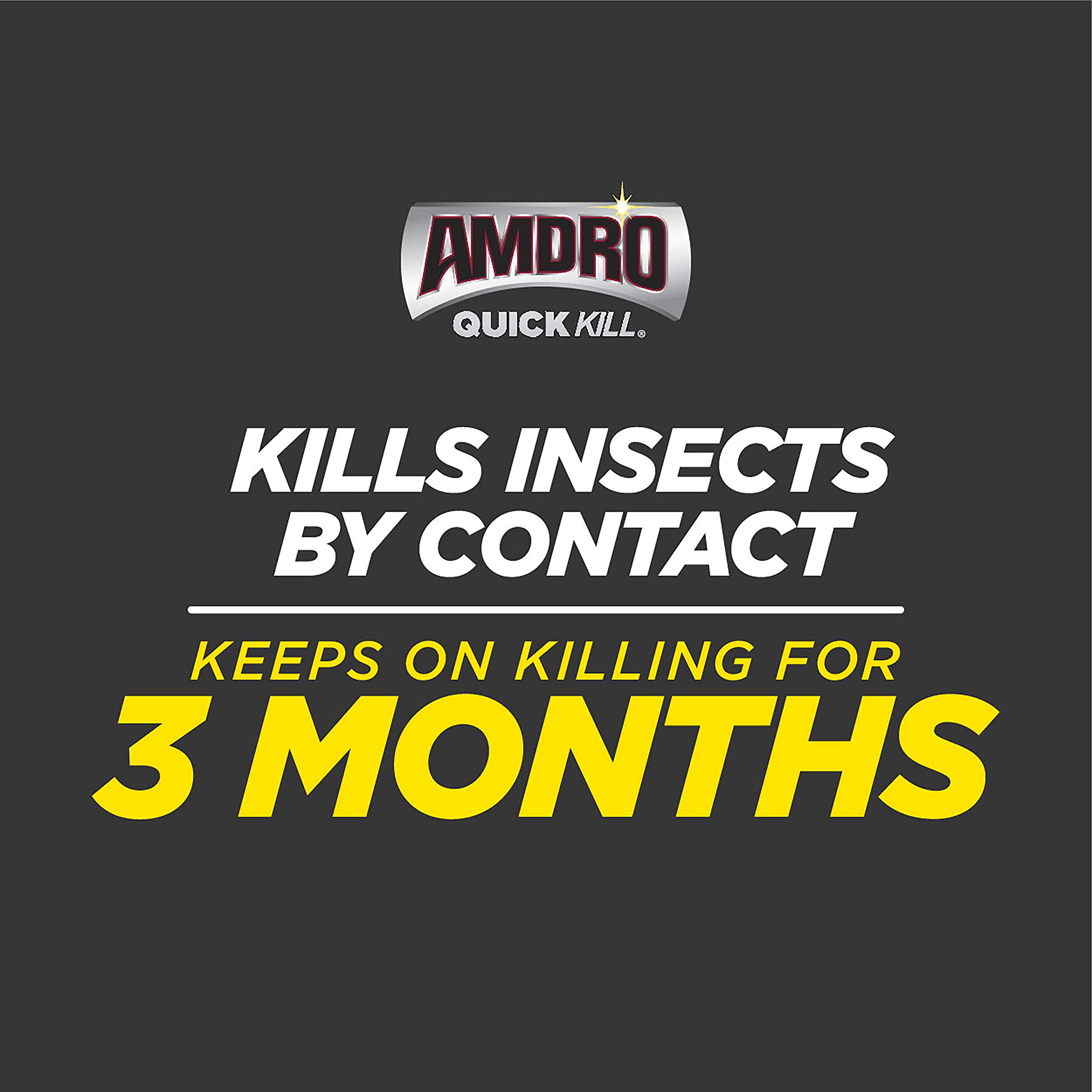 Amdro 100526851 Quick Kill Home Perimeter Insect Killer Granules, 2 lb, Clear