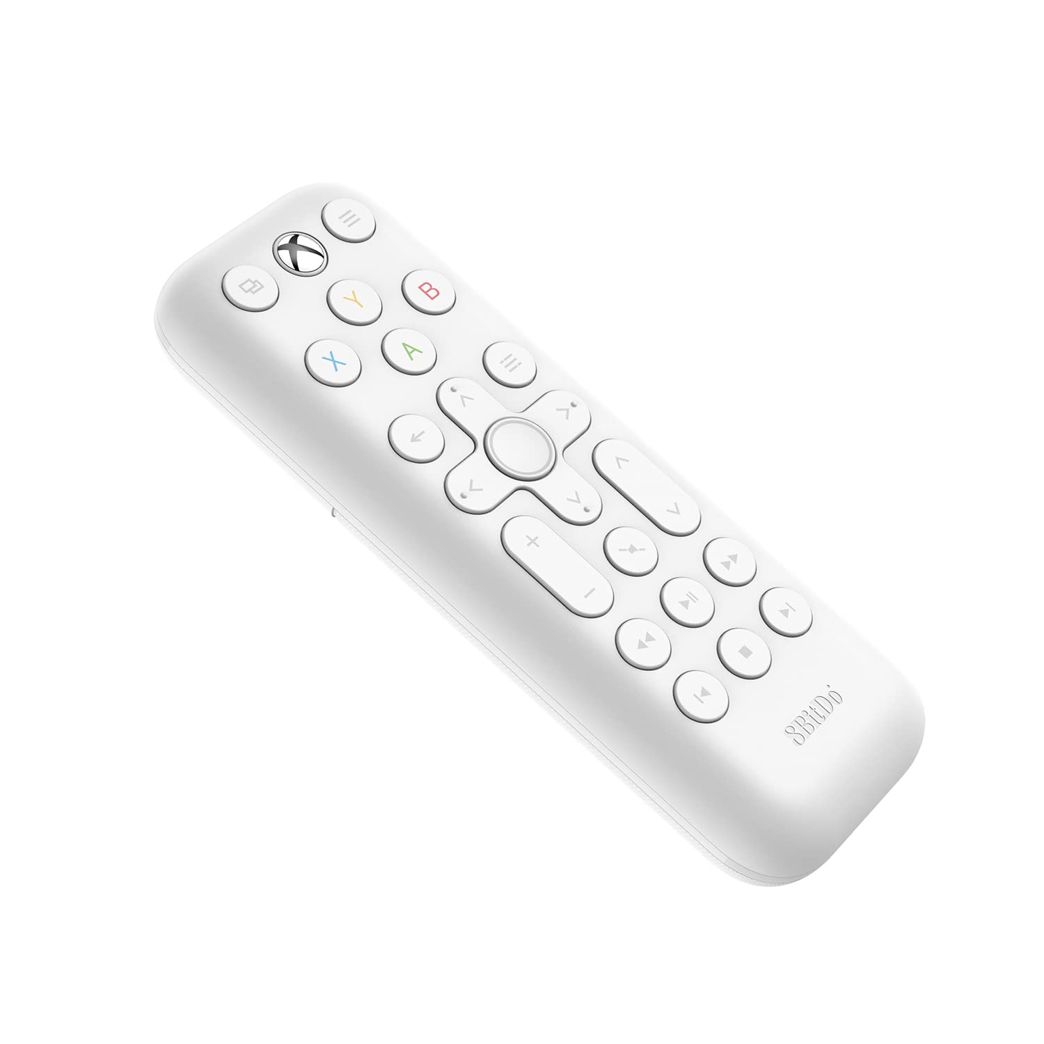 8Bitdo Media Remote for Xbox One, Xbox Series X and Xbox Series S with Commemorative Brooch (Short Edition, Infrared Remote)