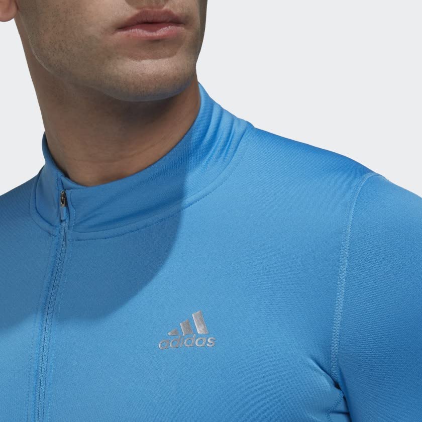 adidas The Cold.RDY Long Sleeve Cycling Jersey Men's, Blue, Size M