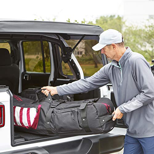 Amazon Basics Premium Soft-Sided Golf Travel Bag - Red