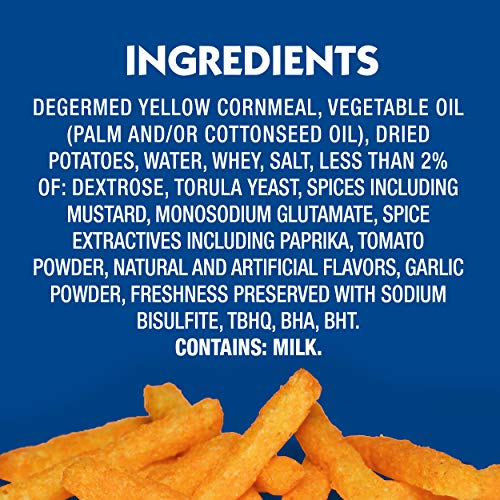 Andy Capp's Big Bag Hot Fries, 8 oz, 8 Pack