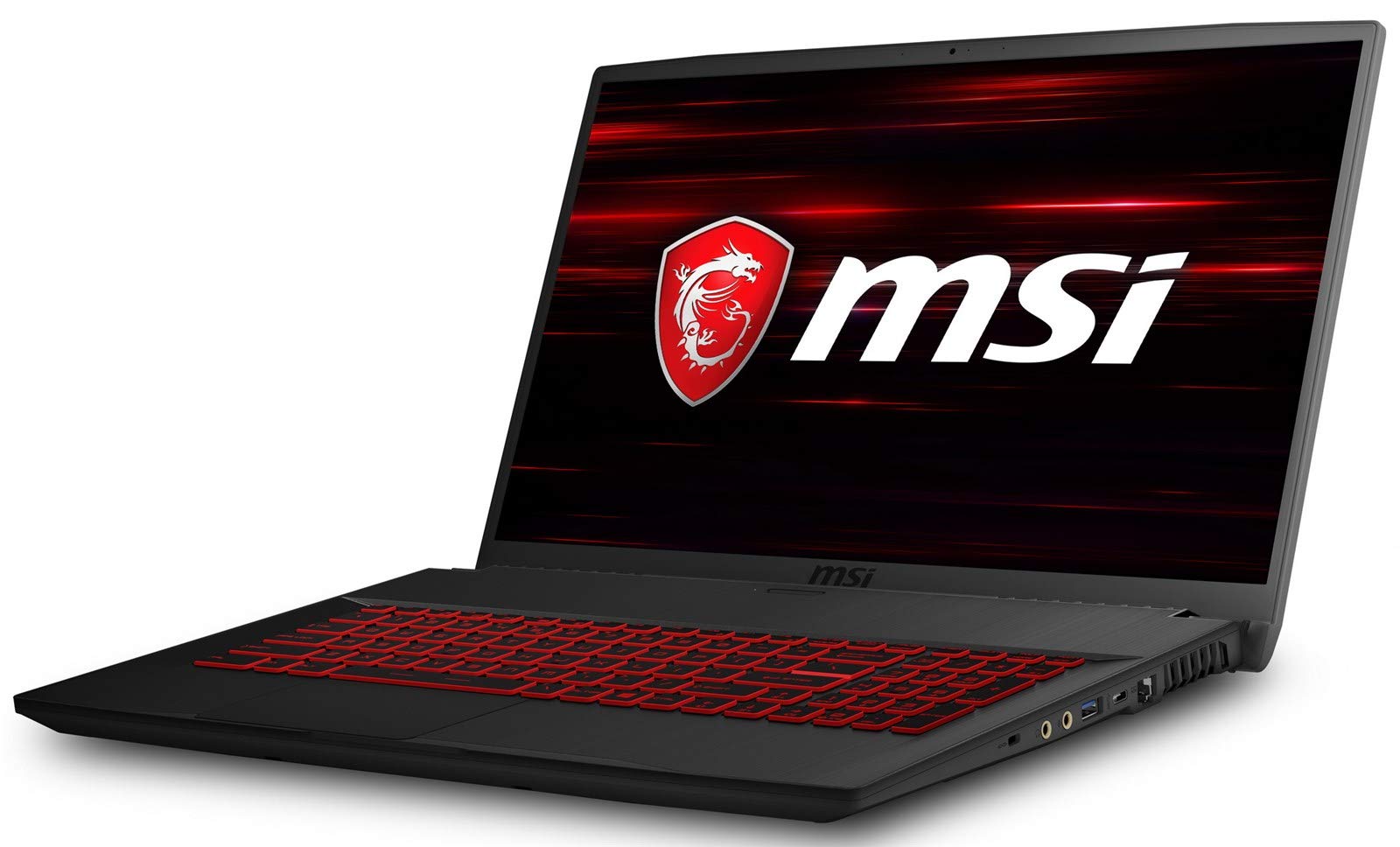 MSI GF75 Thin 9SC-278 17.3" 120Hz FHD Gaming Laptop, Intel Core i7-9750H, NVIDIA GTX 1650, 16GB, 512GB Nvme SSD, Win10