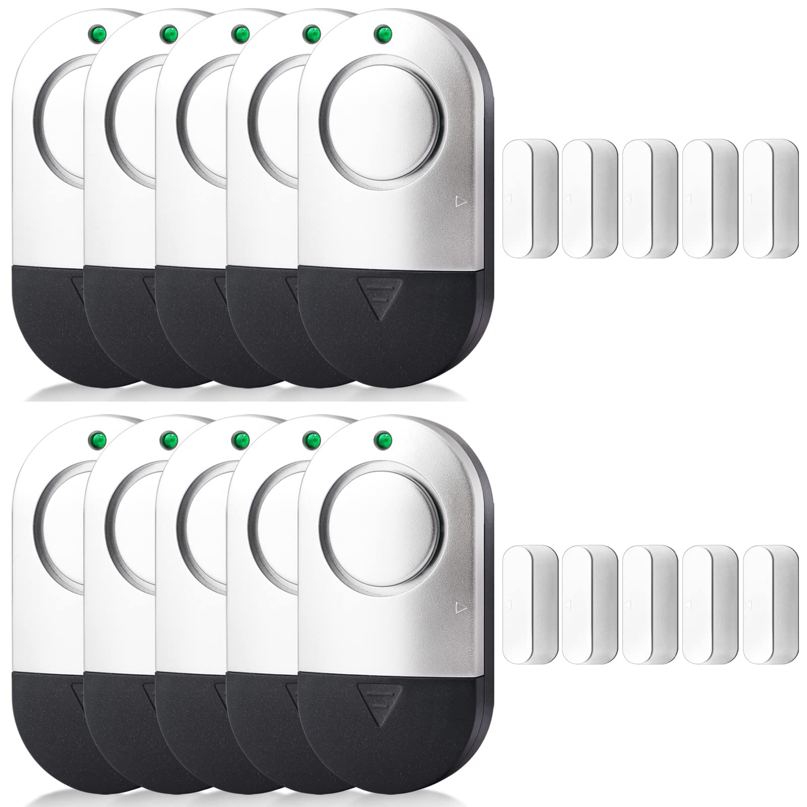 Door Window Alarms, Toeeson 120DB Pool Door Alarms for Kids Safety, Window Alarms for Home