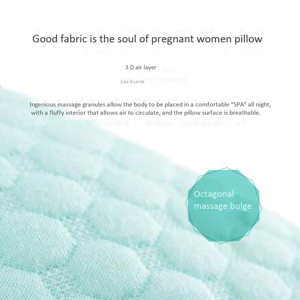 Whole Body Sleep Support Pillow - Neck and Back Pain, The Best Orthopedic Pillow to Restore Support - Green