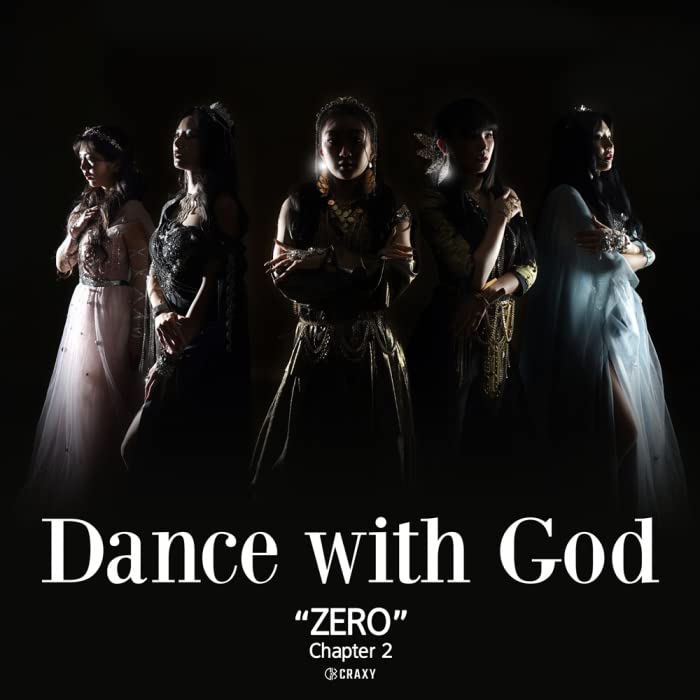 CRAXY Dance with God 2nd Mini Album Dance with GOD Version CD+1p Poster+80p PhotoBook+2p PhotoCard+1p Folded Photo+1p Postcard+1p Transparency Card+Sticker+Tracking Kpop Sealed