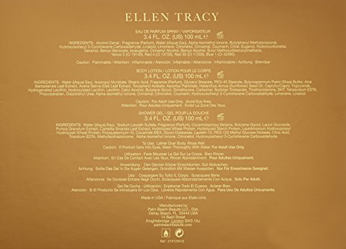 Ellen Tracy Gift Set Perfume for Women, 3 Count