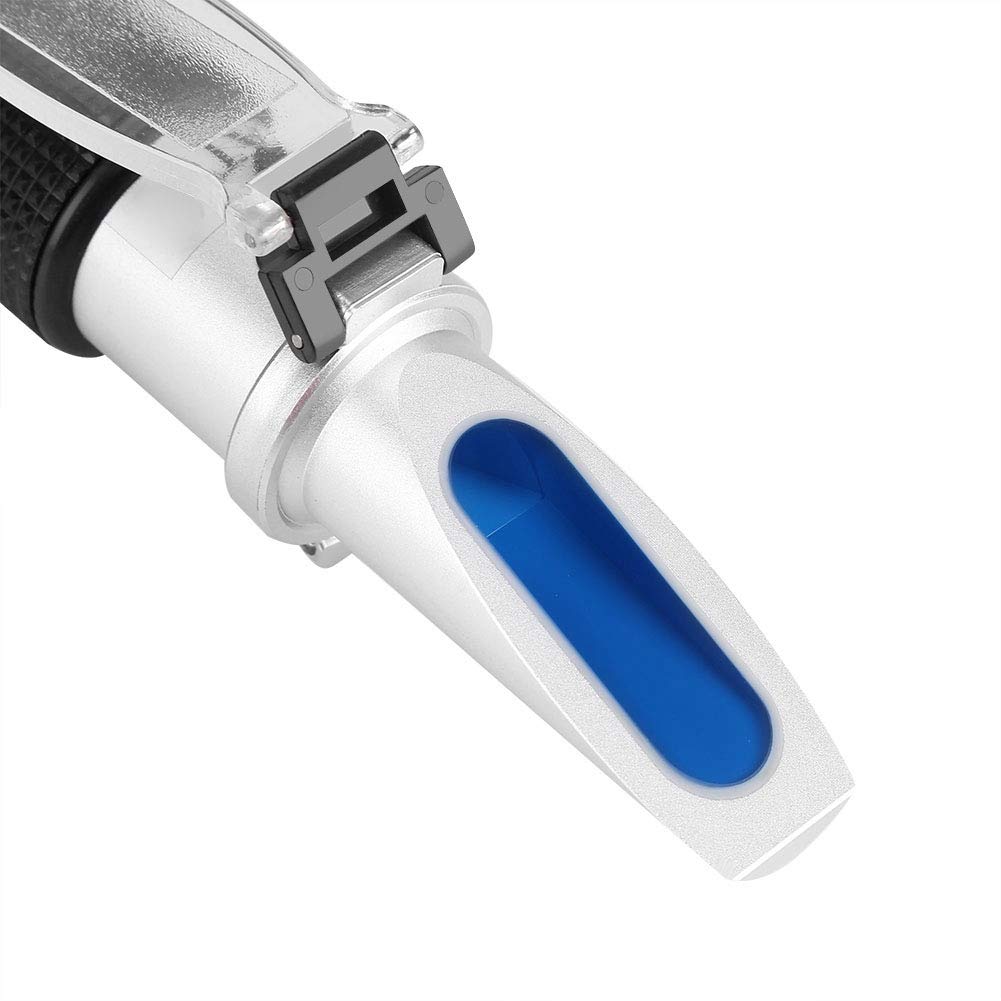 Alcohol Refractometer for Spirit Alcohol Volume Percent 0-80% Measurement, Hand Refractometer Alcohol Content Tester Meter, for Measuring Sugar Distilled Beverages Whiskey Brandy Wine