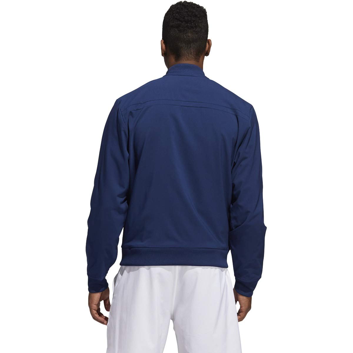adidas Urban Bomber Jacket - Men's Casual 4XLT Team Navy Blue/White