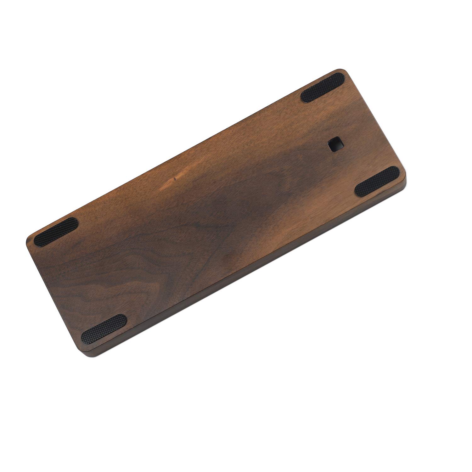 YMDK GK64 GK64x Keyboard kit CNC Wood Wooden Case Wired PCB Plate Stabilizers (Walnut Wired PCB)