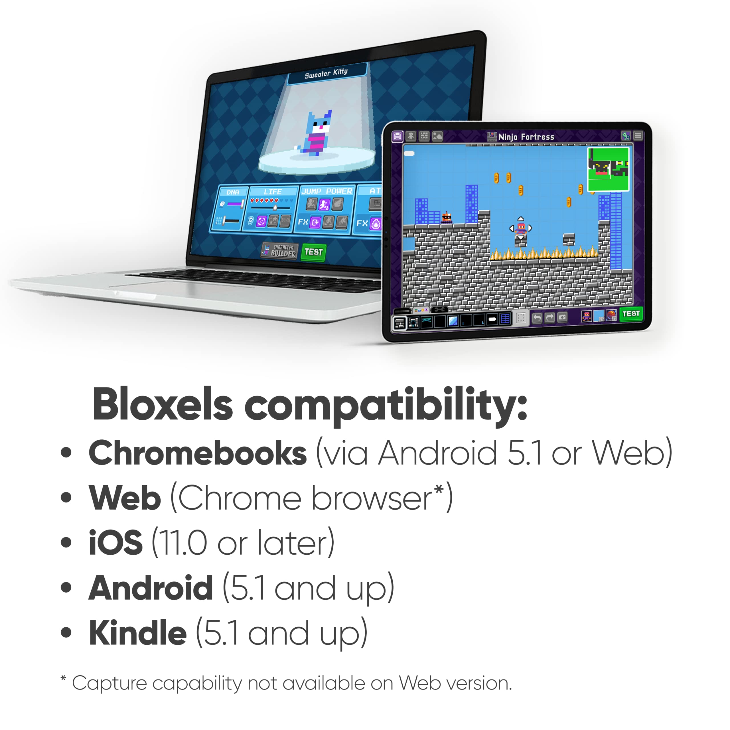 Bloxels Build Your Own Video Games: Official Kit - Includes Bloxels Account - Award-Winning STEM Toy, No Coding Required - Ages 8+