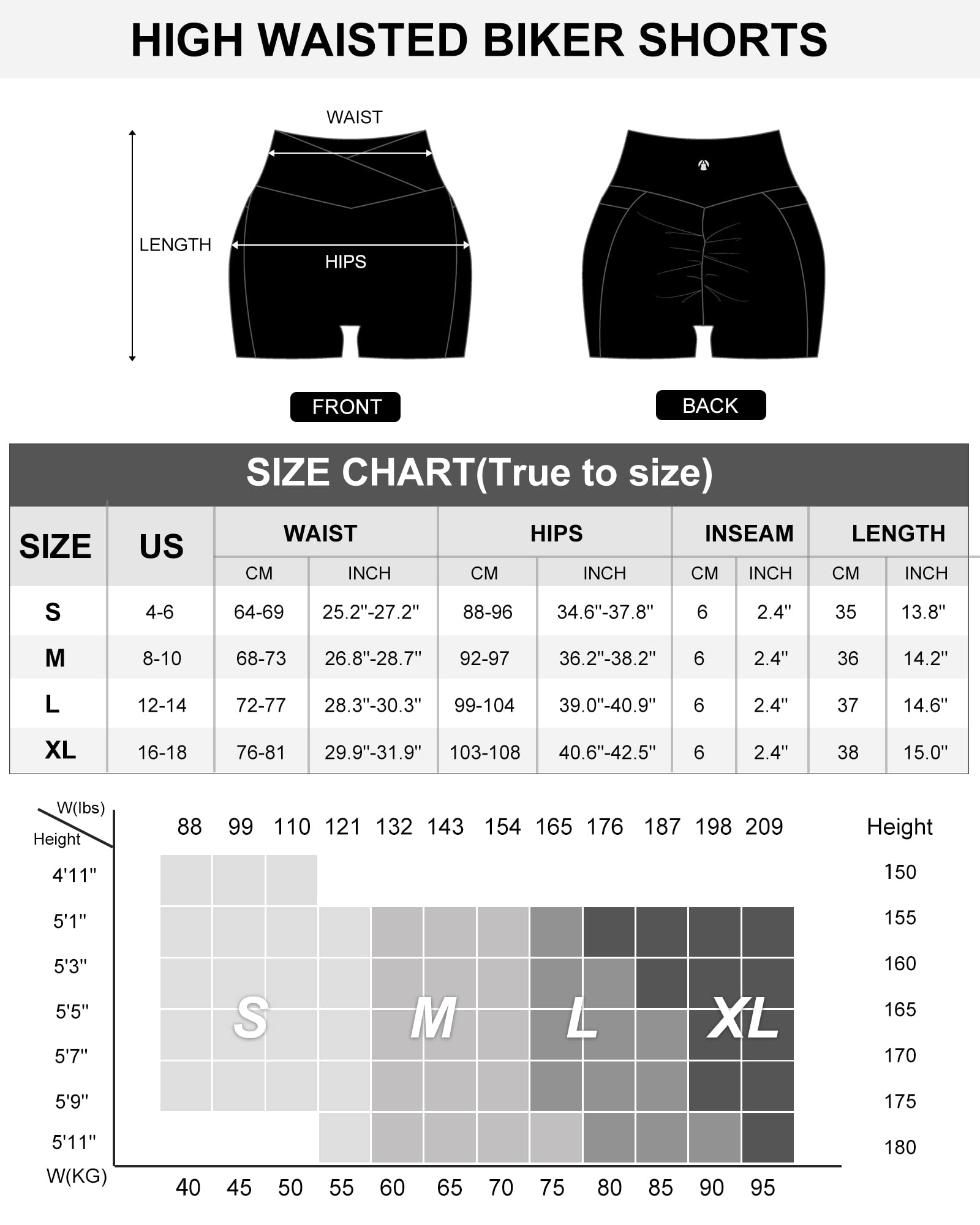 A AGROSTE Women Cross Waist Workout Shorts with Pockets 3" Scrunch Butt Lifting Shorts High Waist Booty Biker Short
