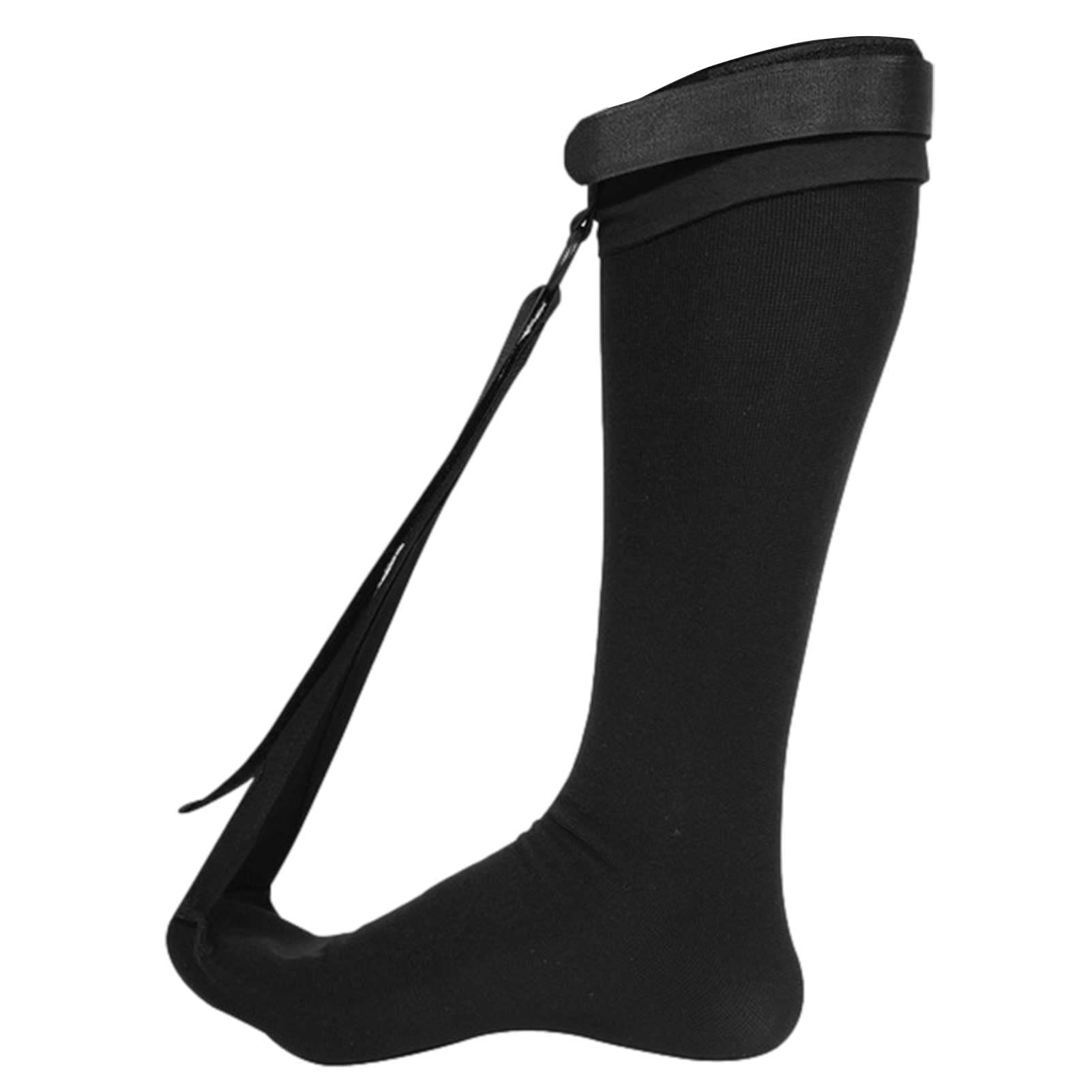 Adjustable Elastic Ankle Support Ankle Foot Squat Support Protection Protective Ankle Brace Support Guard Sprains Injury Wrap Elastic Splint Strap (S) (L)