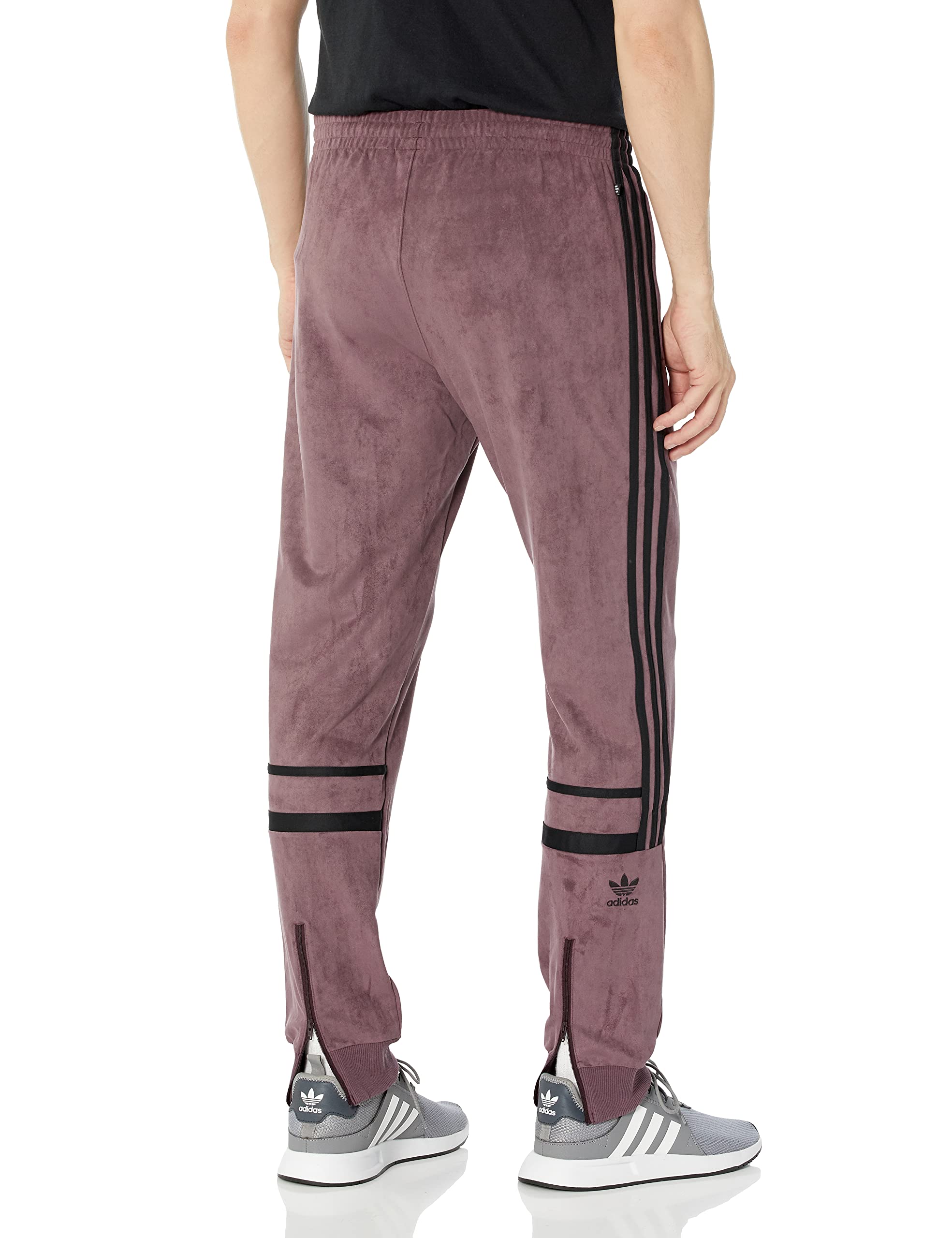 adidas Originals Men's Adicolor Challenger Plush, Shadow Maroon, XX-Large