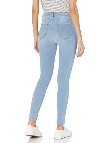Amazon Essentials Women's Skinny Jean, Light Wash, 0 Short