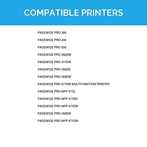 LD Compatible Ink Cartridge Replacements for HP 972A L0R89AN (Magenta)