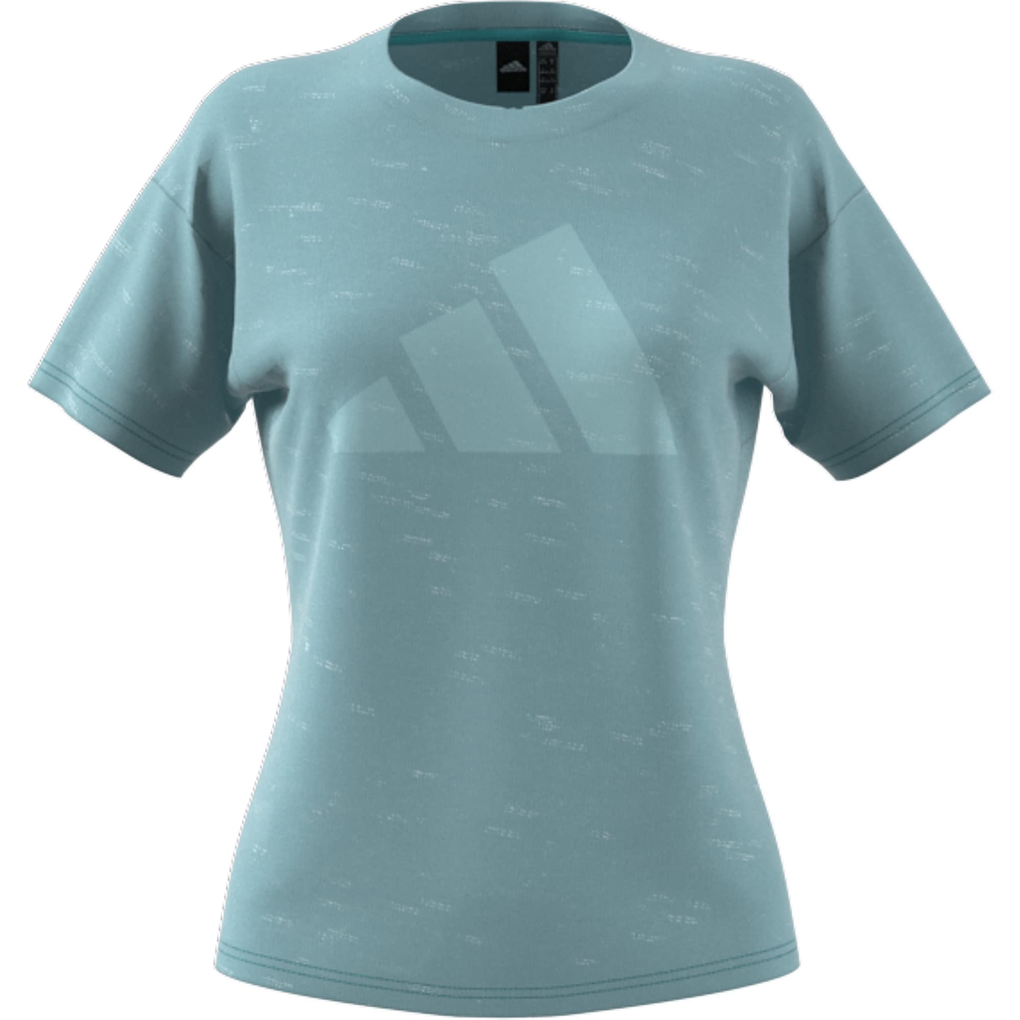 Adidas Women's Sportswear Winners 2.0 T-Shirt, Mint Tonee Melange, X-Small