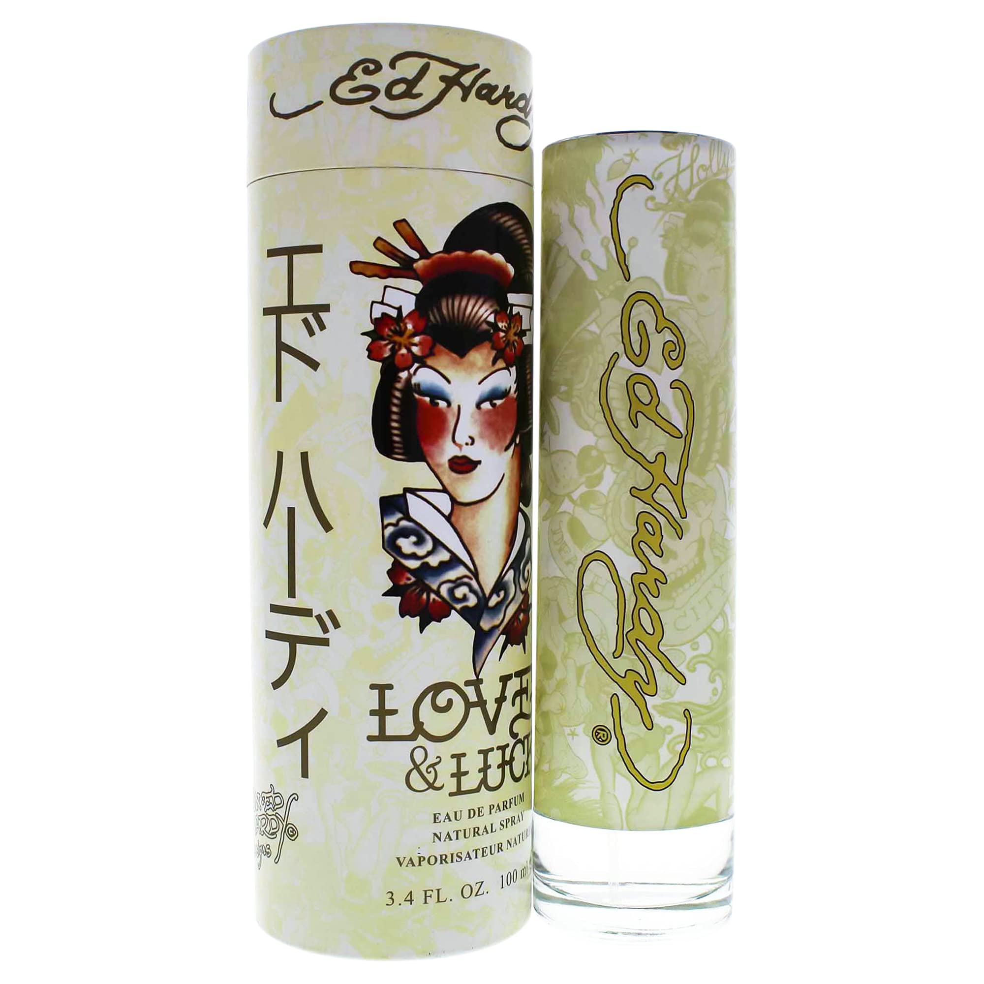 Ed Hardy Love & Luck for Women 3.4 oz 100 ml EDP Spray (Pack of 1)