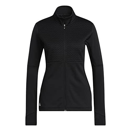 adidas Women's Standard Primegreen Cold.RDY Full Zip Jacket, Black, X-Large