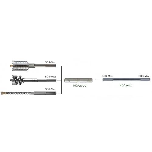 Alfa Tools HDA2030 43" Sds-Max Extension Shaft