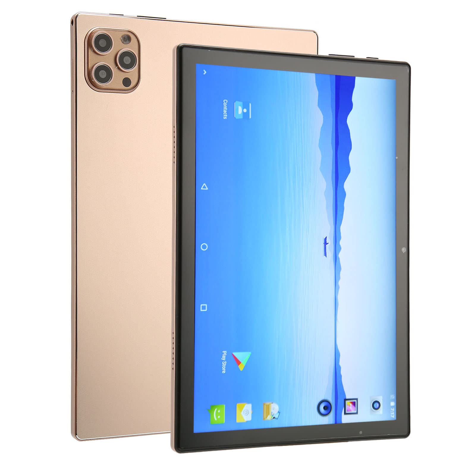 Airshi Tablet PC, Tablet 6G RAM 128G ROM Octa Core Processor 5G 2.4G WiFi Support Call for Home for Travel (US Plug)