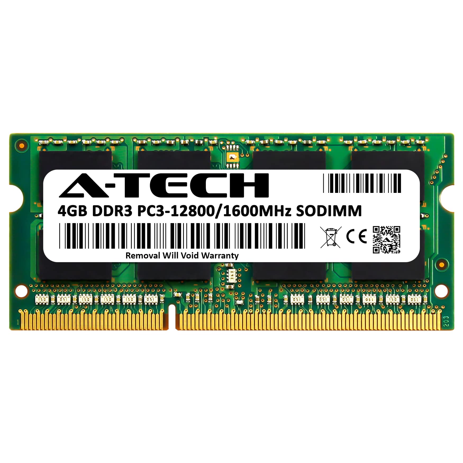 A-Tech 4GB RAM for Apple MacBook Pro (Mid 2012), iMac (Late 2012, Early/Late 2013, Late 2014, Mid 2015), Mac Mini (Late 2012) | DDR3 1600MHz PC3-12800 SODIMM 204-Pin Memory Upgrade