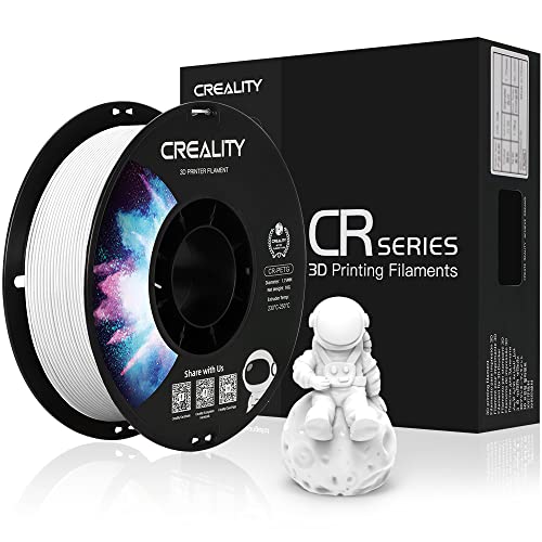 CREALITY Official 3D Printer Filament, PETG Filament 1.75mm No-Tangling, Strong Bonding and Overhang Performance Dimensional Accuracy +/-0.02mm, 2.2lbs/Spool