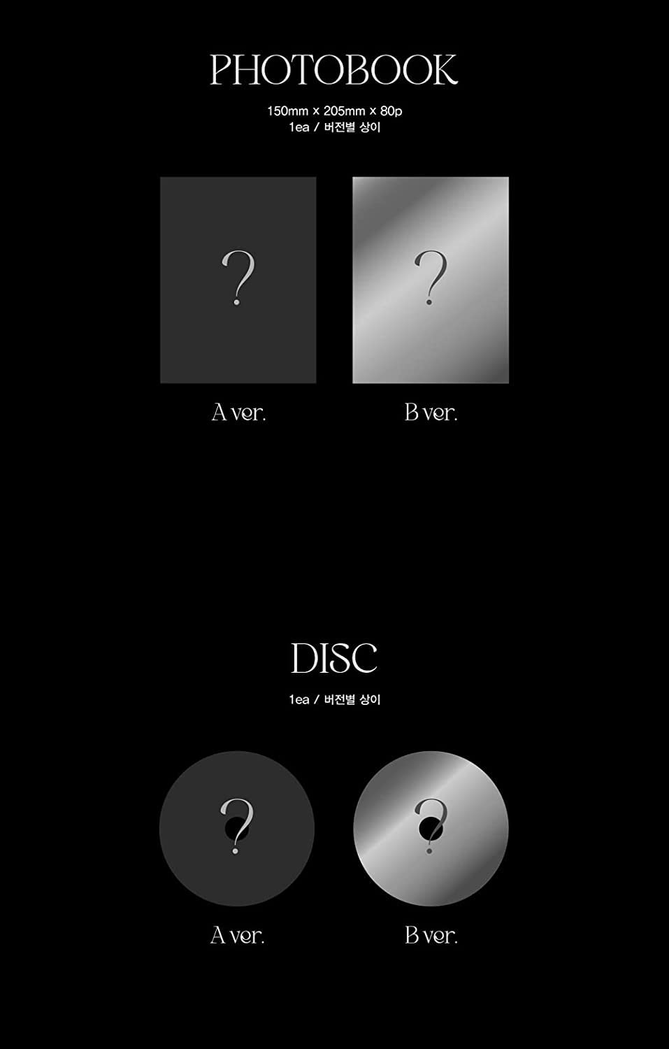 AB6IX - 5th EP A to B CD + Extra Photocards Set (A ver.)