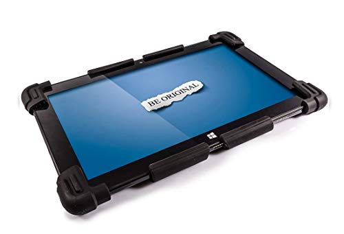 Universal Tablet PC Silicone Gel Case for 10" to 12.5" - Suitable for 10", 10.1", 10.6", 11.1", 11.6", 12" Tablet PCs (Black)