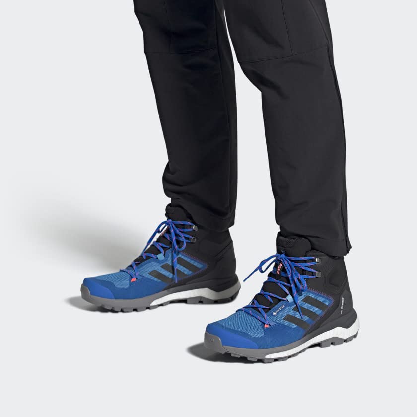 adidas Terrex Skychaser 2 Mid Gore-TEX Hiking Shoes Men's, Blue, Size 8