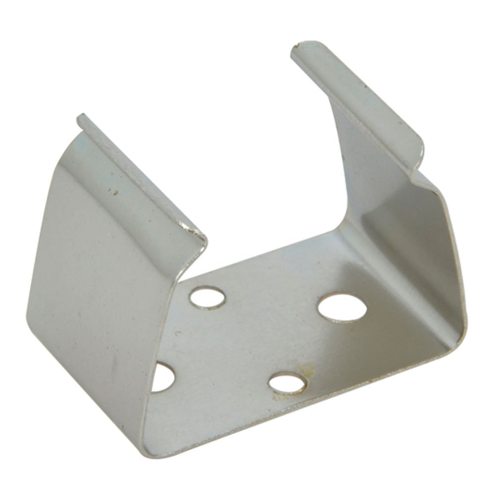 Eaglestar 12BH079-GR Plastics Metal 9V Battery Holder Clip, 1.04" Length, 0.63" Width, 0.76" Height, Pack of 10