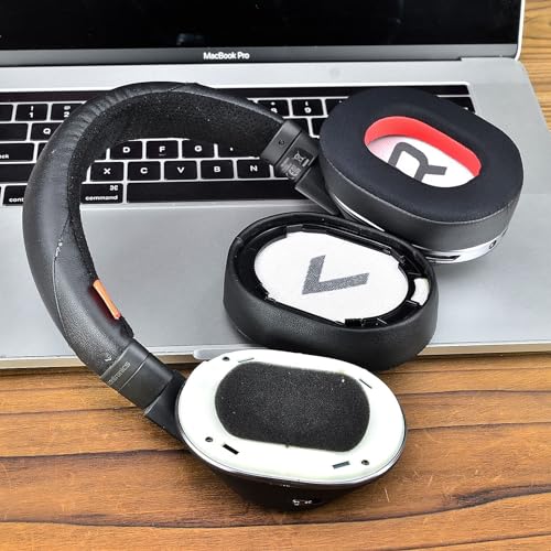 Adhiper Cooling Gel Replacement Earpad for Plantronics Backbeat Pro2 Voyager 8200 UC Headphones,Comfortable and Refreshing Ear Cushion, Ice Fabric Headphone Earpads, Memory Foam Ear Pads,Black