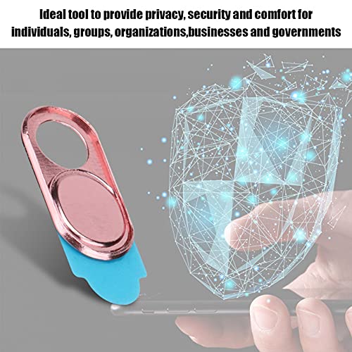 Cute Laptop Camera Cover Slide, Webcam Cover Sticker Laptop Camera Cover Fine Structure for Protecting Your Digital Life for Desktops(Pink)