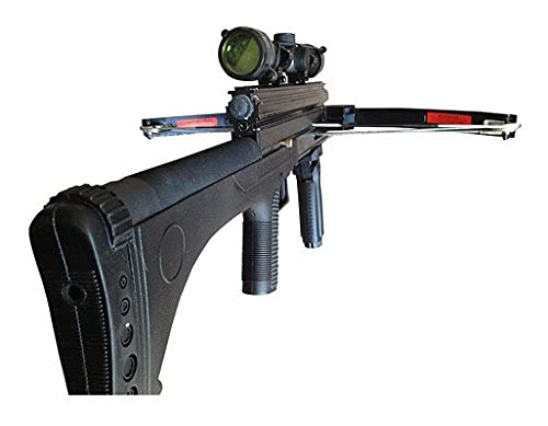 80lbs Steel Ball WT4 Repeating Crossbow with Tactical Package. includes Flashlight, Scope and Red Beam aimer