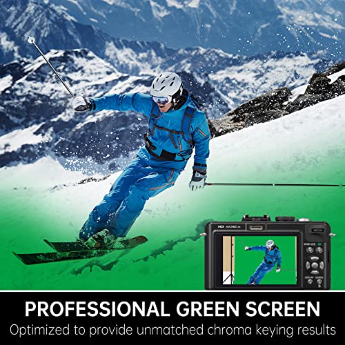 BEIYANG 10Ft x 20Ft Photography Backdrop Green Screen Non-Reflective Velvet Fabric Wrinkle Resistance Photo Background for Photo Studio Shooting Props