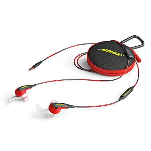 Bose SoundSport In-Ear Headphones, 3.5mm Connector for Apple Devices - Power Red