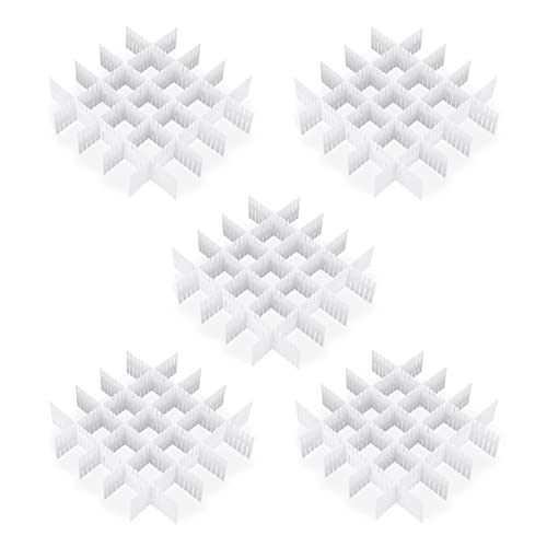 Croing 𝘿𝙧𝙖𝙬𝙚𝙧 𝙊𝙧𝙜𝙖𝙣𝙞𝙨𝙚𝙧 Drawer Dividers (40 pcs)