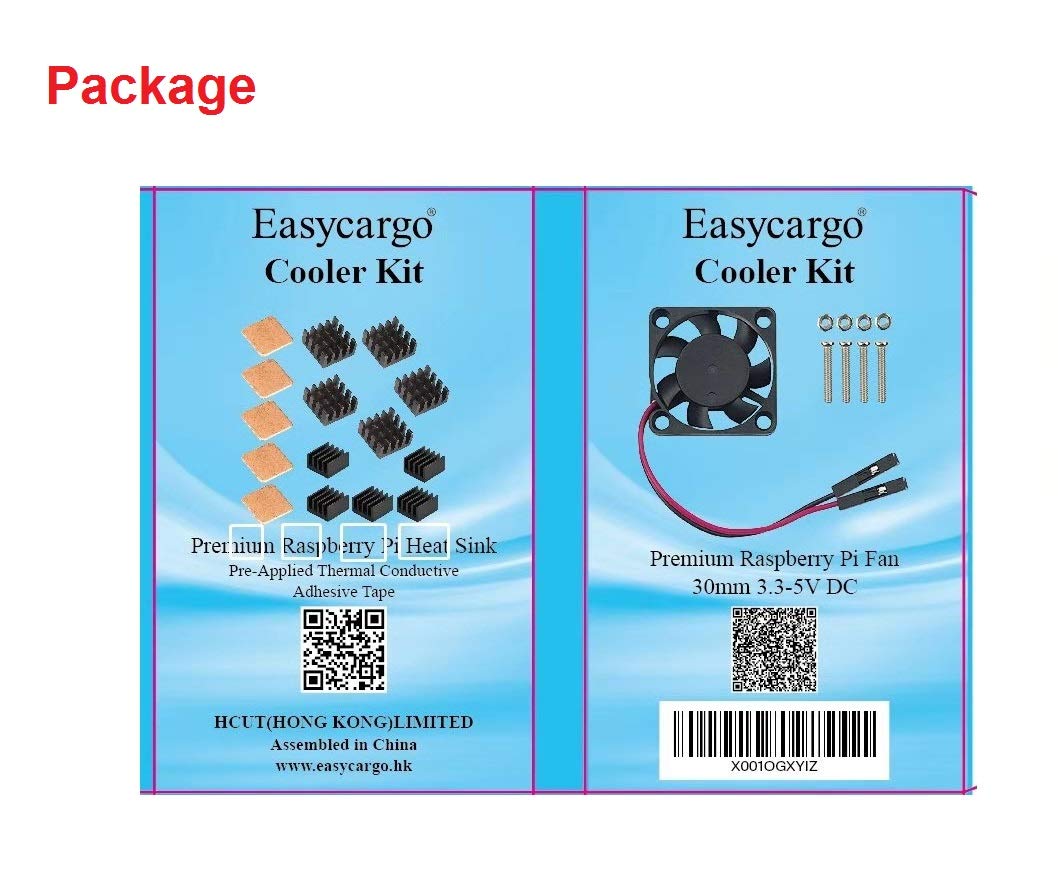 Easycargo Laptop Memory Heatsink Kit, Copper Heat Sink + Pre-Applied Thermal Conductive Adhesive Tape, Cooler Heatsink Pad for Cooling Laptop Notebook Memory RAM DDR5 DDR4 DDR3 SODIMM