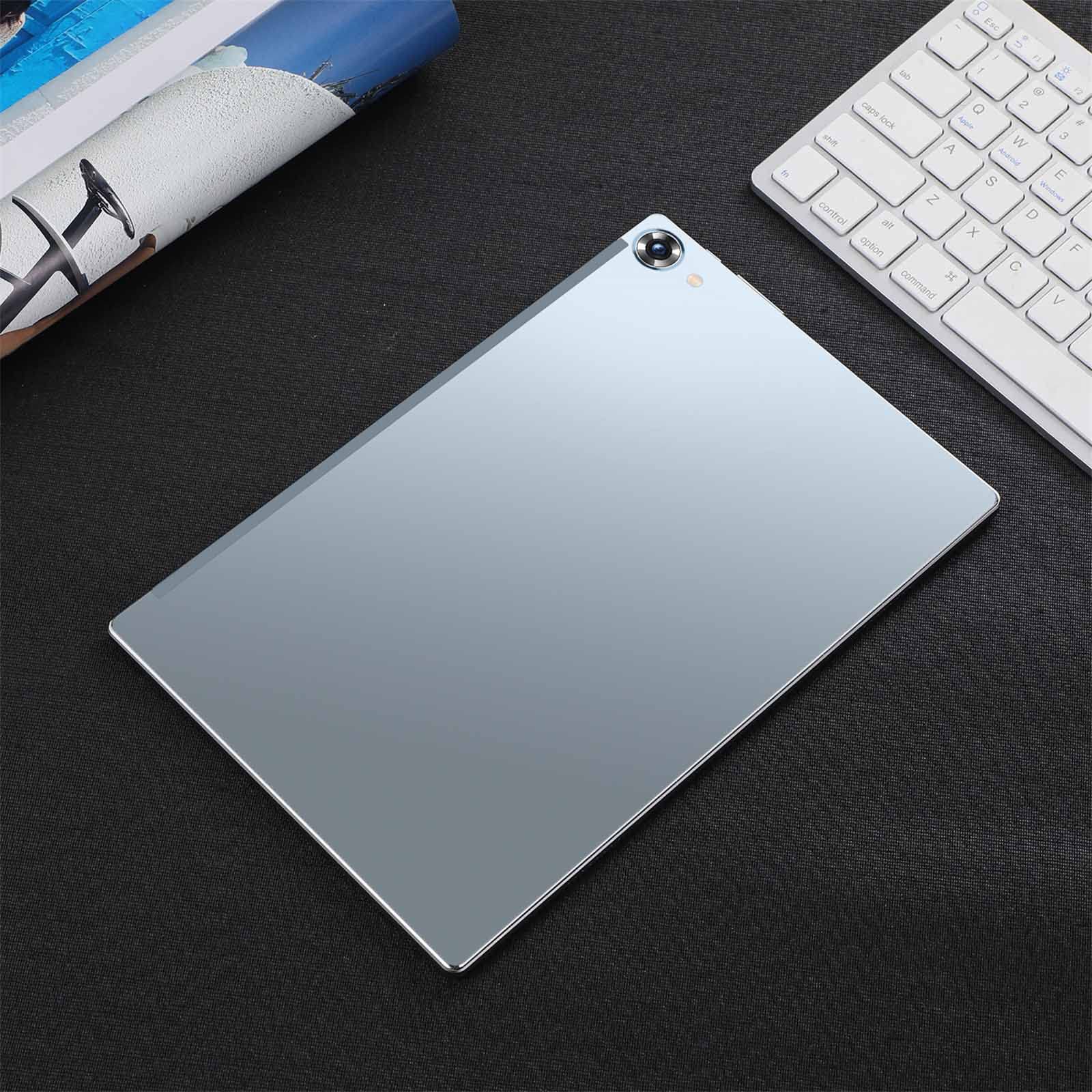 Android 10.0 Tablet, All-New Fire 10.1" 2.5D Octa Core Unlocked Phablet, WiFi Blue-Tooth Game Tablet, IPS HD Display, Built-in 4000mAh Battery, Dual Sim, Dual Camera, 4G + 32G (Silver)