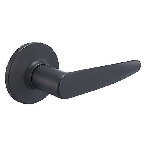 Amazon Basics Cambridge Dummy Door Lever - Matte Black